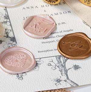 Wax Seal Stamps with Initials, Monograms & Names – Nostalgic Impressions